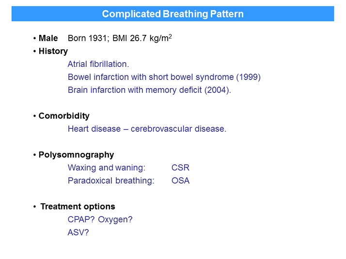 Paradoxical Breathing Pattern