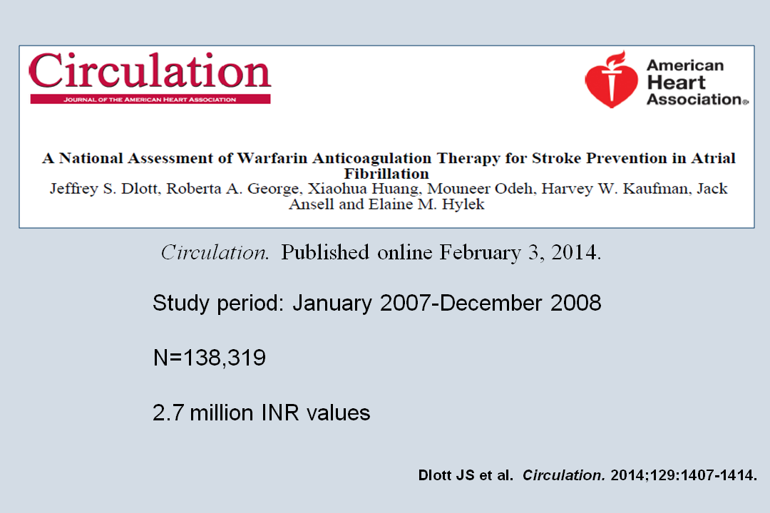 Oral Anticoagulation And The Novel Oral Anticoagulants NOACs Where 