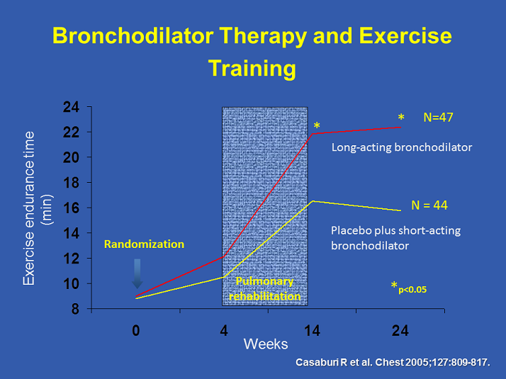 Bronchodilator Therapy and Exercise Training - Pulmonary Rehabilitation ...