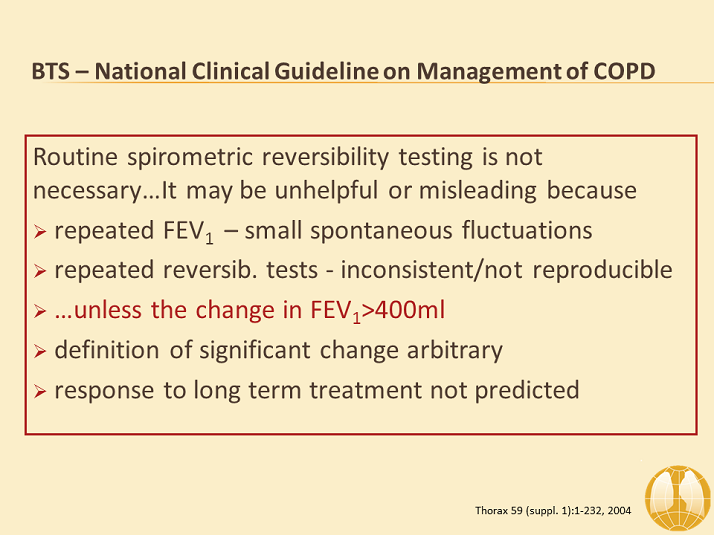 BTS-National Clinical Guideline on Management of COPD - Asthma COPD ...