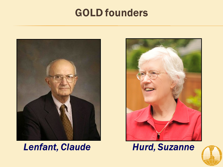 GOLD Founders - Background and Purpose of GOLD - GOLD COPD 2017 ...