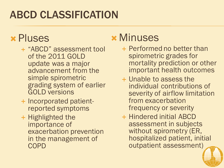 ABCD Classification - Diagnosis and Assessment of COPD - GOLD COPD 2017 ...