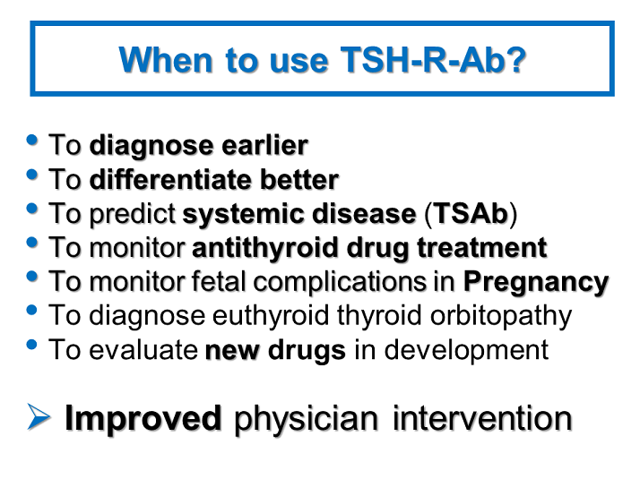 TSH Receptor Antibodies: Nomenclature, Functionality and Assay Comparison