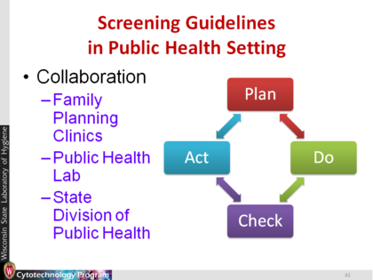 Screening Guidelines in Public Health Setting - - Cervical Cancer & HPV ...