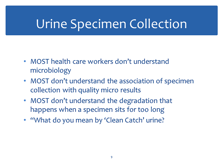 Multicare Health System: Quality Urine Samples and Clinical, Process ...