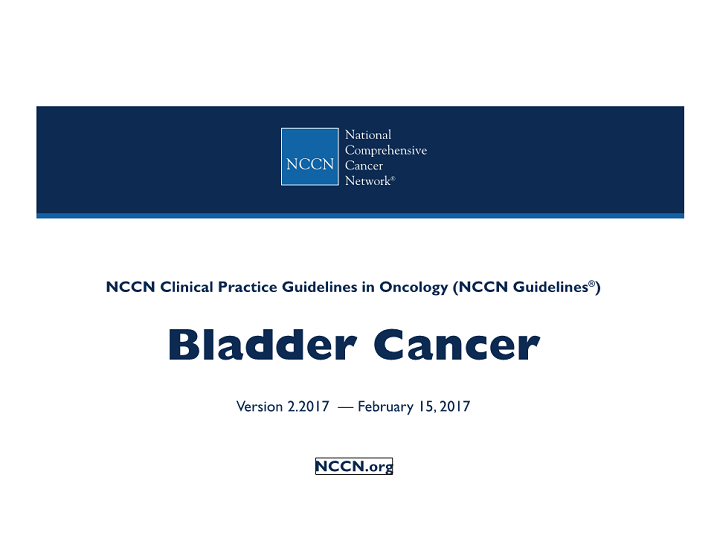 Treatment of non-metastatic muscle-invasive bladder cancer: AUA / ASCO ...