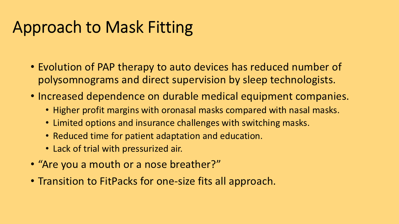 Optimizing Success in Positive Airway Pressure (PAP) Therapy for ...
