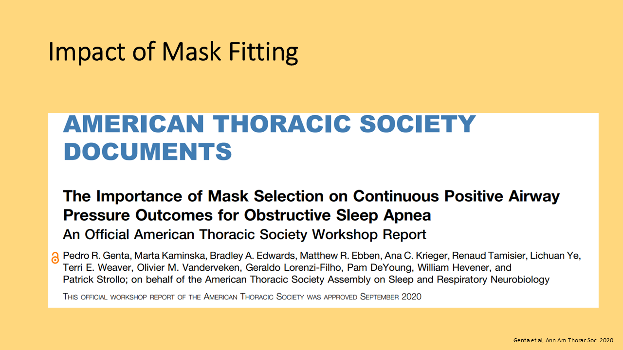 Optimizing Success in Positive Airway Pressure (PAP) Therapy for ...