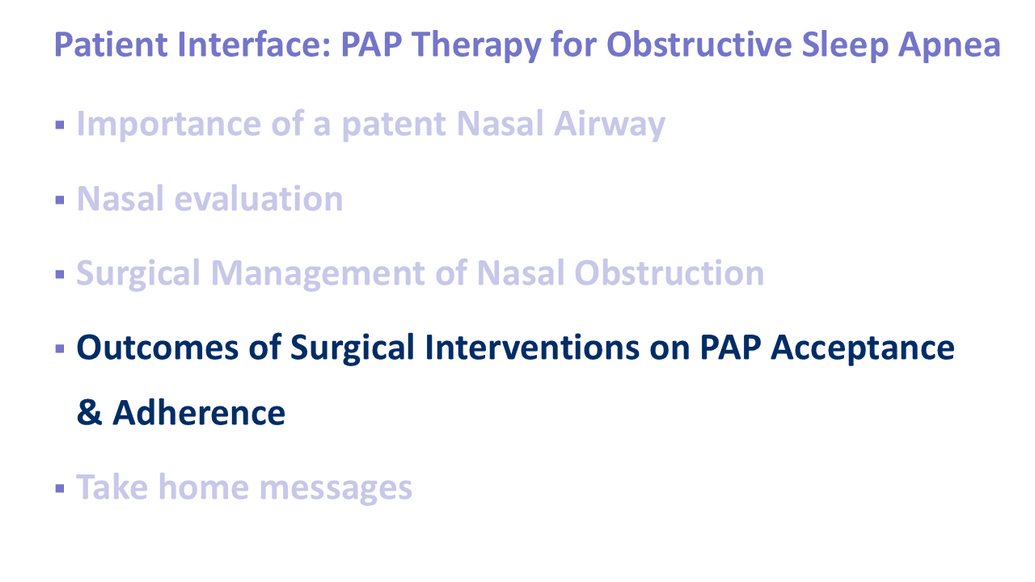 Optimizing Success in Positive Airway Pressure (PAP) Therapy for ...