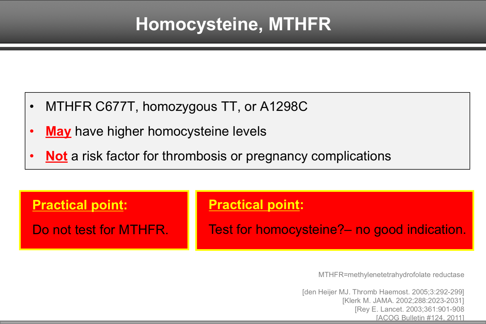 Clinical Use of Coagulation Tests: Thrombophilia Testing, D-dimer Use ...