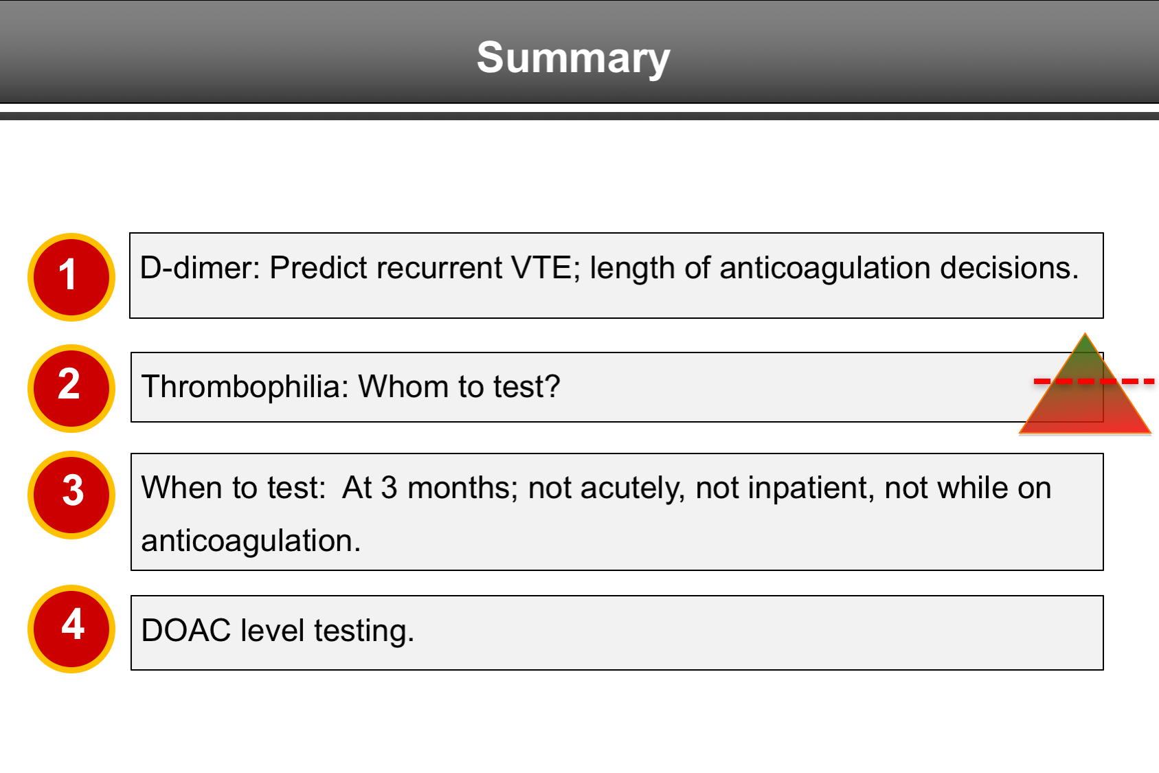 Clinical Use of Coagulation Tests: Thrombophilia Testing, D-dimer Use ...