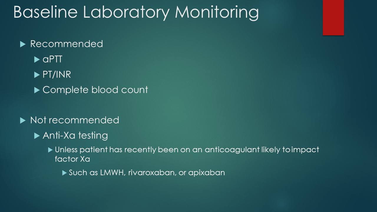 Evolving Practice: Role of Anti-Factor Xa Testing in Modern Anticoagulation