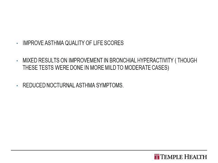 Improve Asthma Quality of Life Scores - Asthma Mimickers and ...
